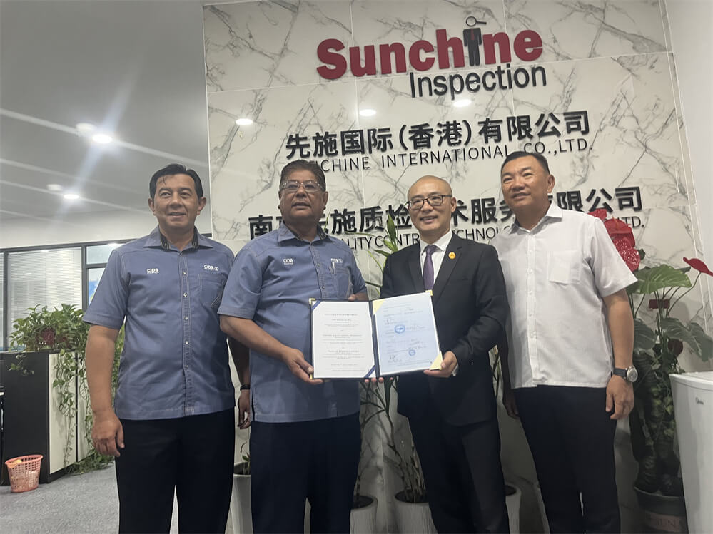 Malaysia CIDB Holdings Delegation visited Sunchine Inspection and ...