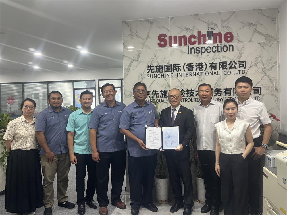 Malaysia CIDB Holdings Delegation visited Sunchine Inspection and ...